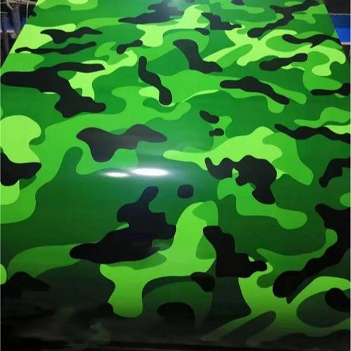 Camouflage printed color coated coil supply | Wanzhi Group